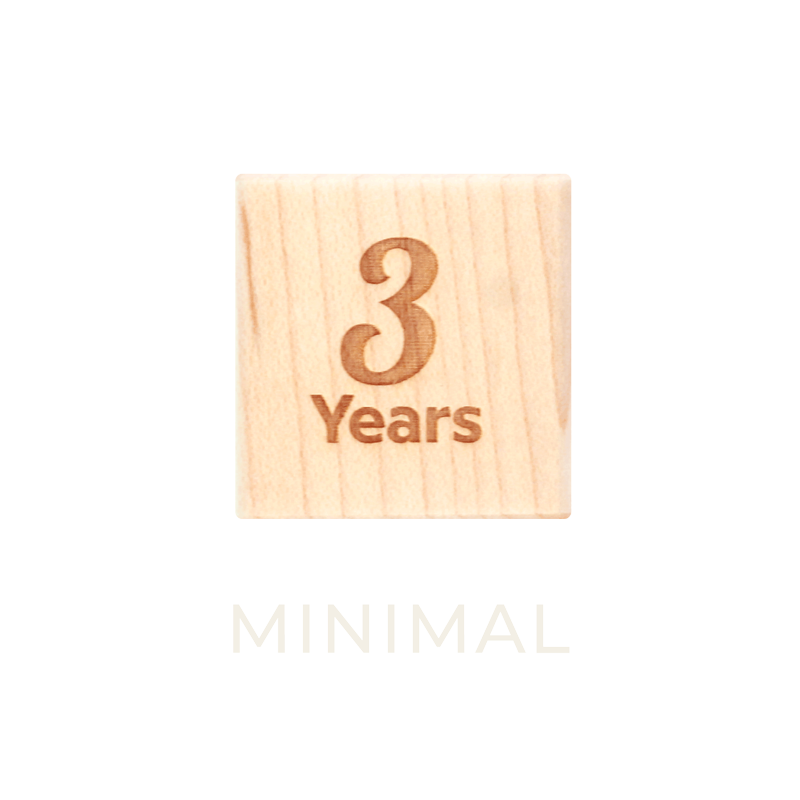 Employee Anniversary Gift - Desktop Blocks - Smiling Tree Gifts