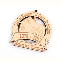 Wooden Ornament, Custom Branded | Smiling Tree Gifts USA