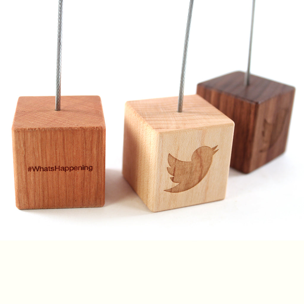 Personalized Wooden Photo Holder Block | Smiling Tree Gifts